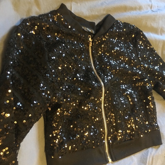 Skirts | Black Sequin Matching Set | Poshmark